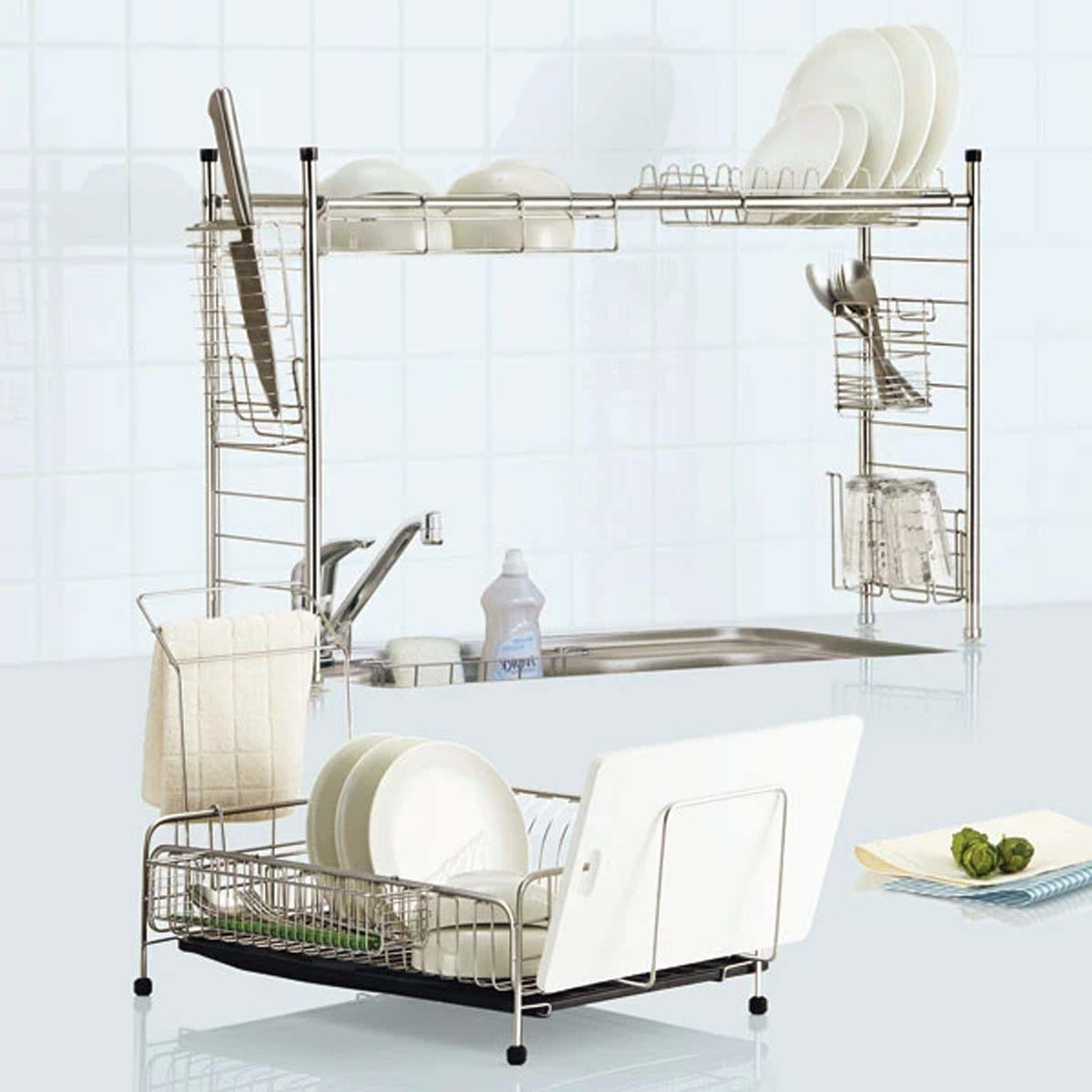 EXTENSION RACK ABOVE SINK SUS