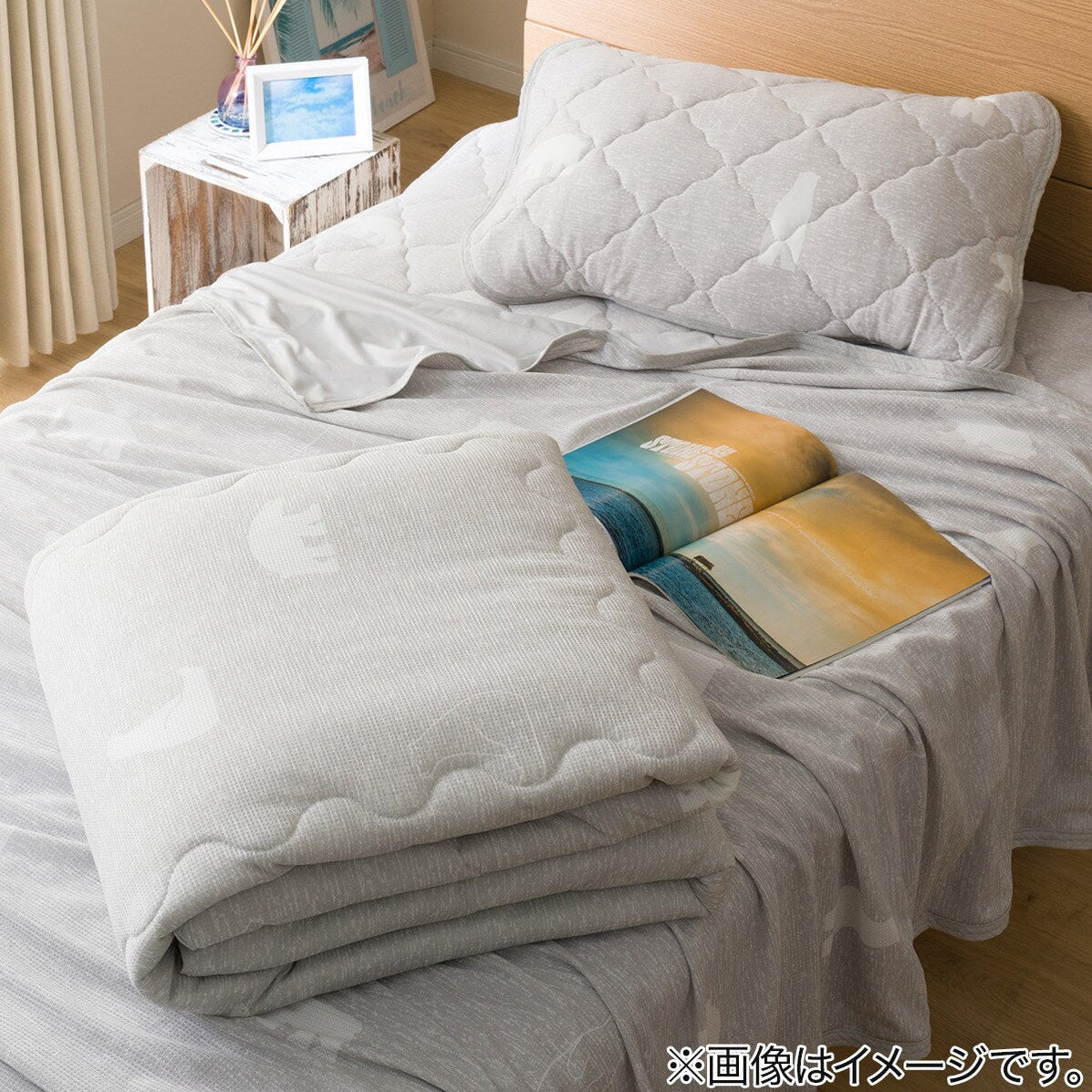 SHEET TOPPER N COOL MOCHI N-S POLAR BEAR S