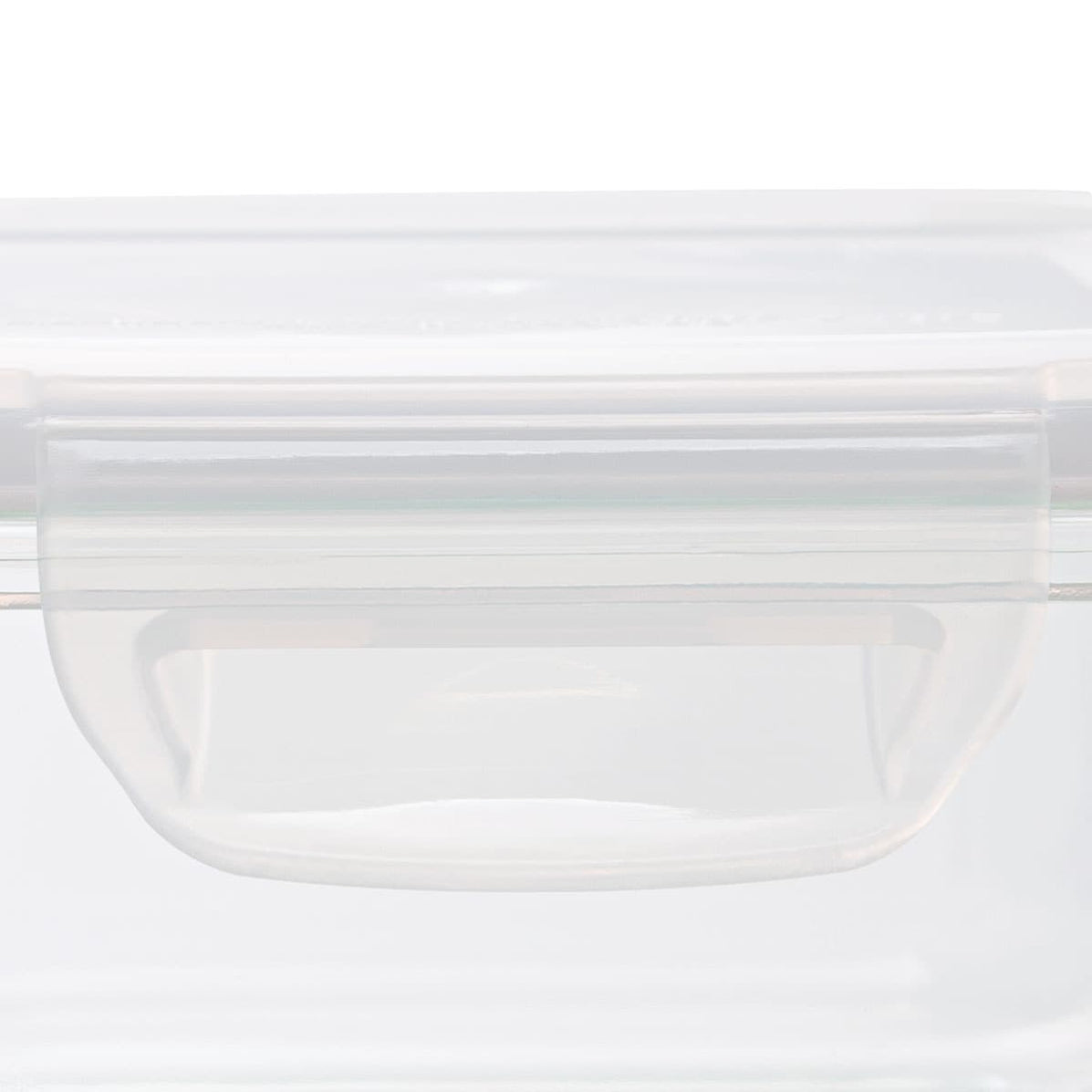 HEAT RESISTANT GLASS STORAGE CONTAINER 510ML SQUARE