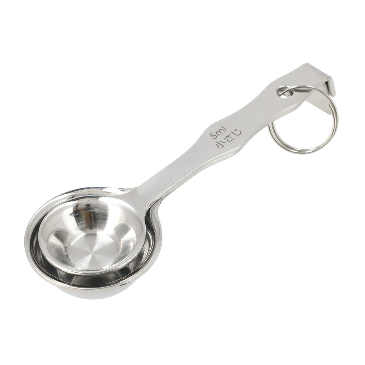 STAINLESS MEASURING SPOON 2P SET